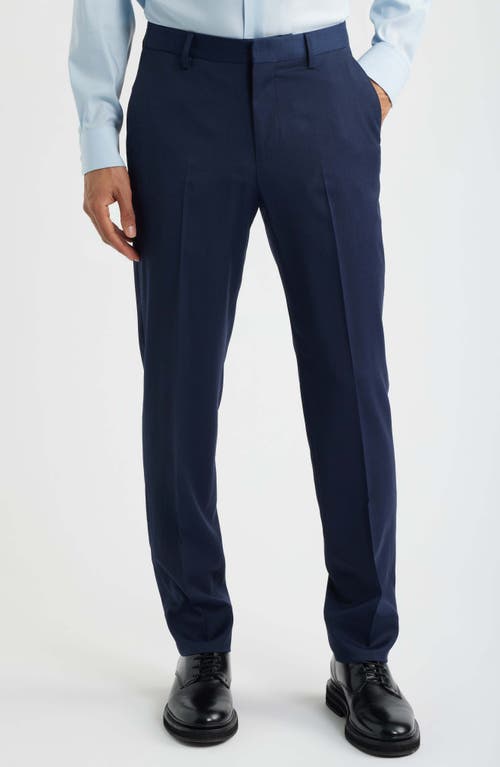 BONOBOS Bonobos Jetsetter Flat Front Athletic Fit Stretch Wool Dress Pants